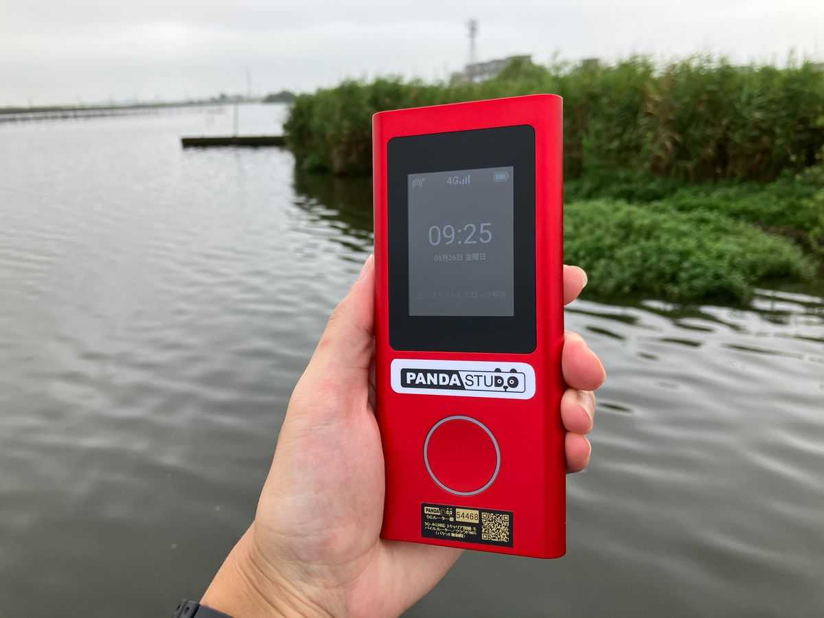 「PANDA WiFi」は釣り中のネット接続におすすめ！ つり人社のライブ配信でも活躍！